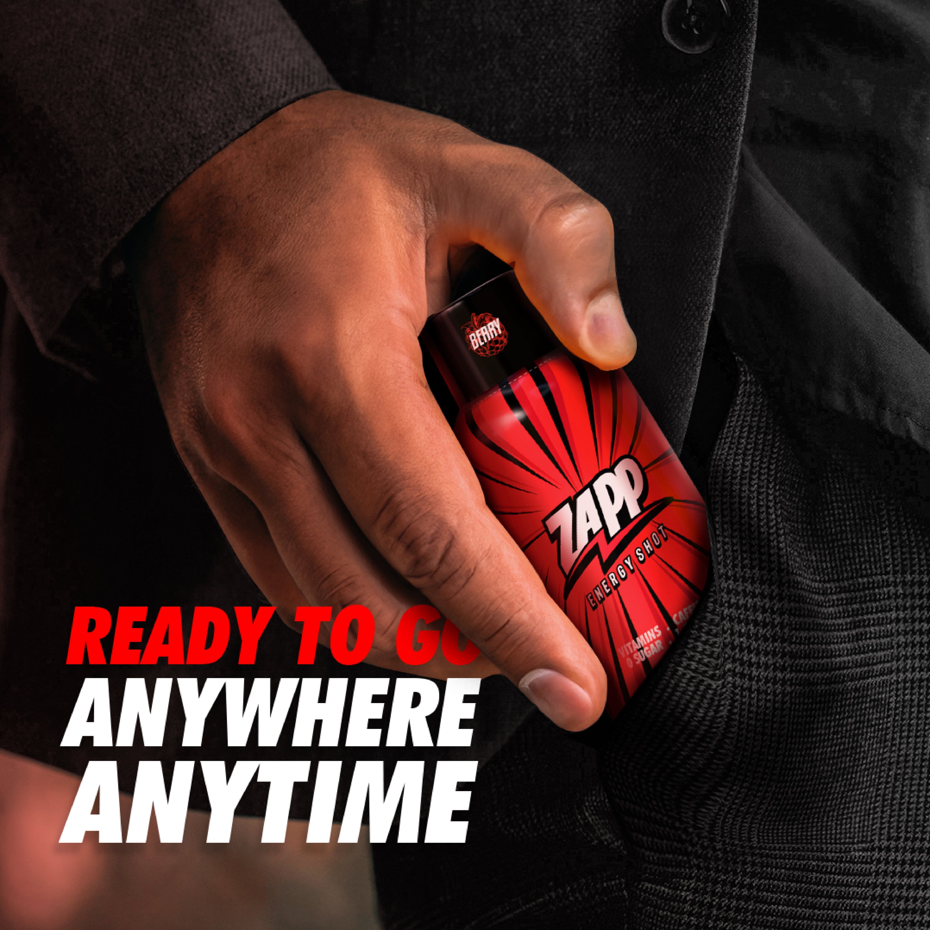 ZAPP BERRY ENERGY SHOT( 140mg Caffeine )